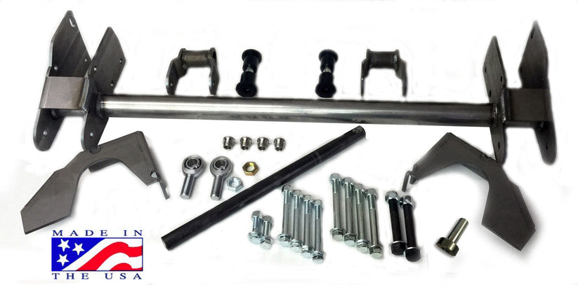 2" Front Shackle Reversal (OBS Spring) - 1985-1991 Ford F-Series ...