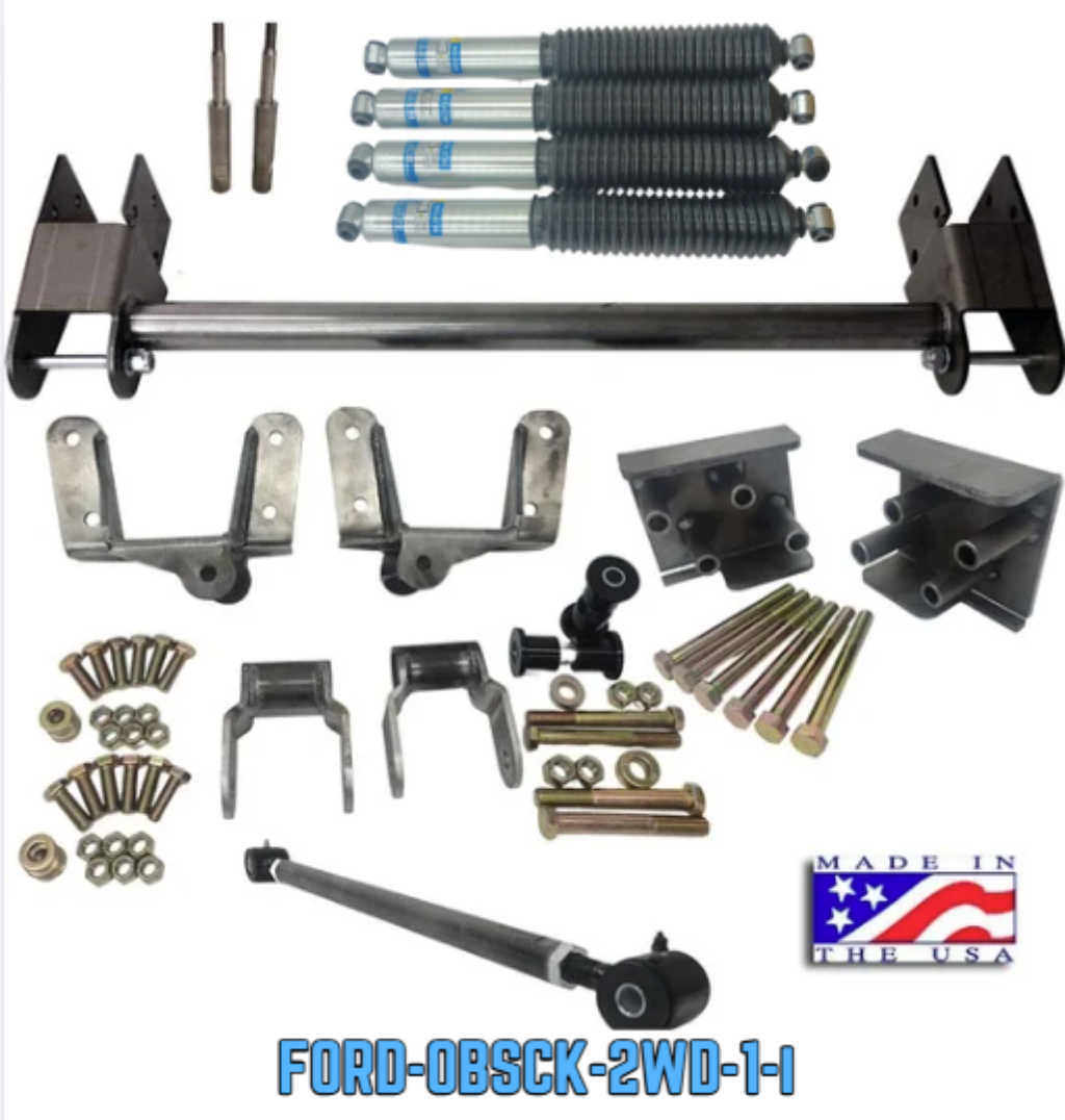 2WD to 4WD Conversion Kit for OBS Dana 60 Axle - 1992-1997 Ford F-Seri ...