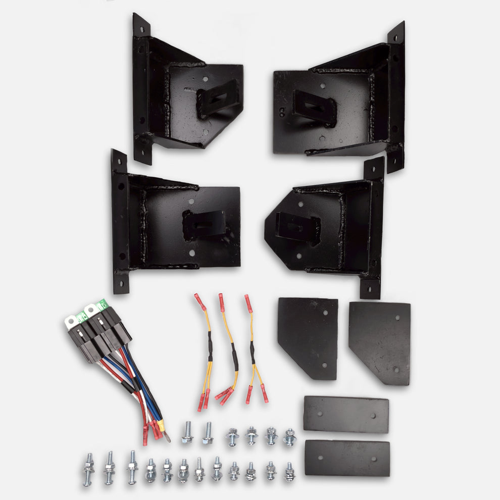 Overbudget OBS AMP Step Install Kit - 1986–1997 F-Series & Bronco ...